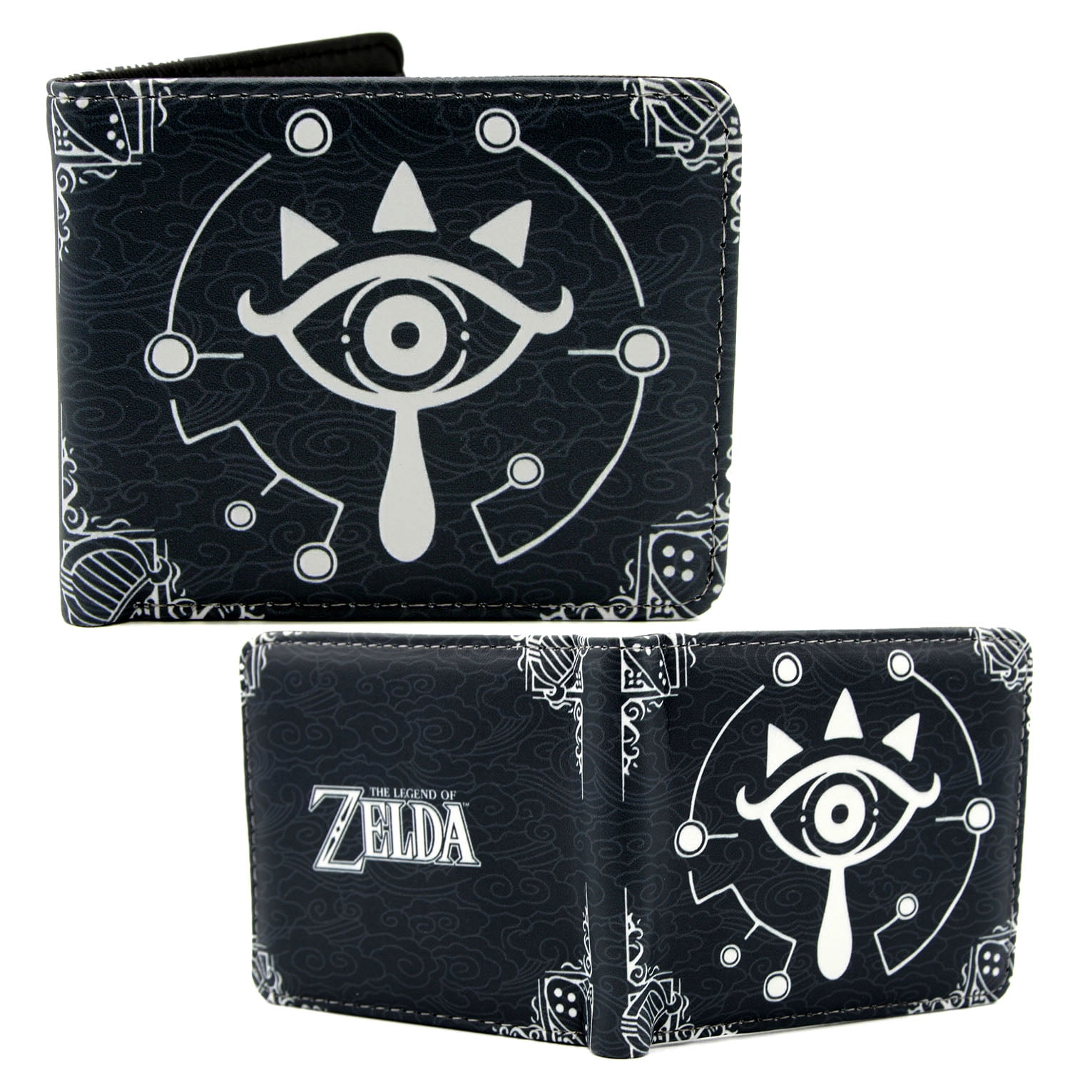 Sheikah Eye Logo - The Legend of Zelda 4x5" Bi-Fold Wallet - Walmart.com