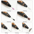 Cordless Mini Rotary Tool Kit Lithium-Ion Recharge Battery Powered 3 ...