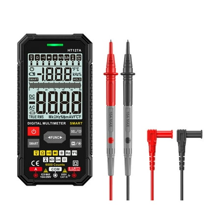 Unatoiry Digital Multimeter Intelligent DC Amperometric Tool Meter ...