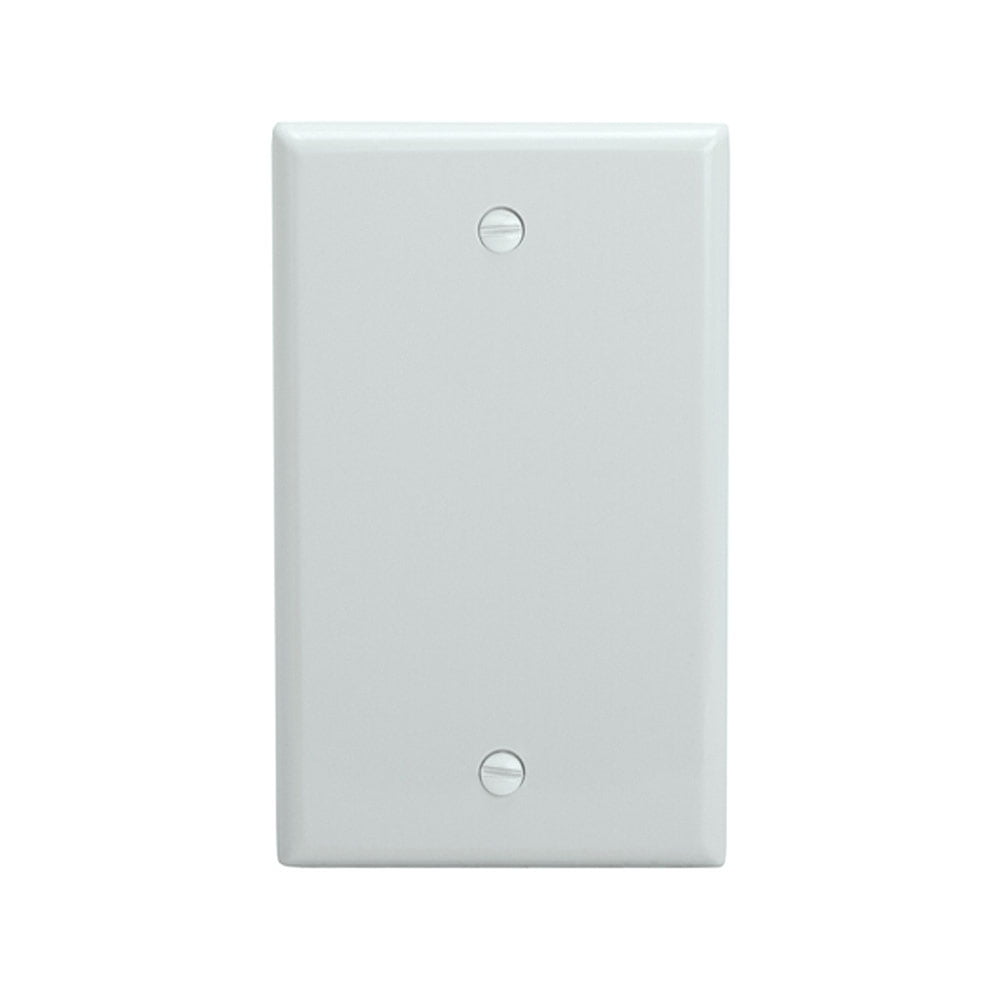 Cmple - 1 Gang Blank Wall Plate, Standard Size, Polycarbonate ...