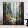 Spring Curtains, Forest Curtains for Bedroom Living Room, Natural ...