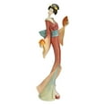 Design Toscano Japanese Maiko Geisha Fan Dancer Statues: Teruha ...