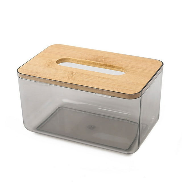 Living Room Bedroom Roll Tissue Box Multi Use Tissue Container Box For ...