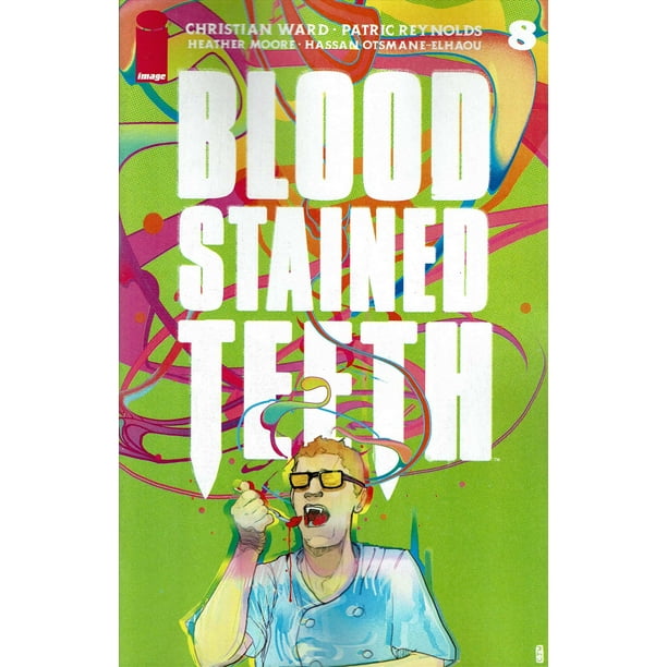 Blood Stained Teeth #8A VF ; Image Comic Book - Walmart.com