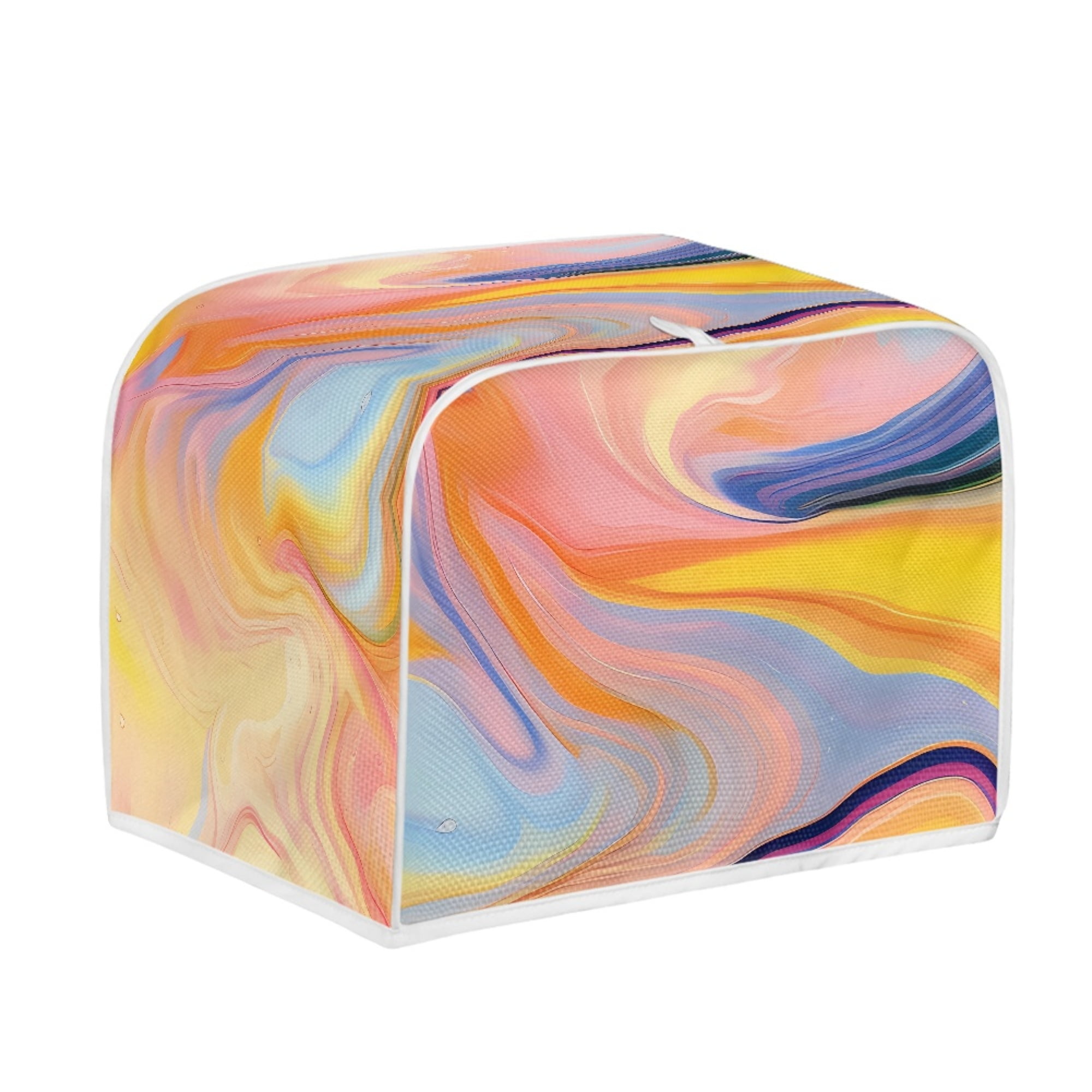 Vodetik Store Toaster Cover Abstract Color Kitchen Small Appliance Case ...