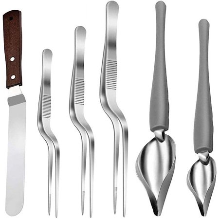 SHENMO Nsiwem 2 Pieces Stainless Steel Decorative Spoon Feather Spoons ...