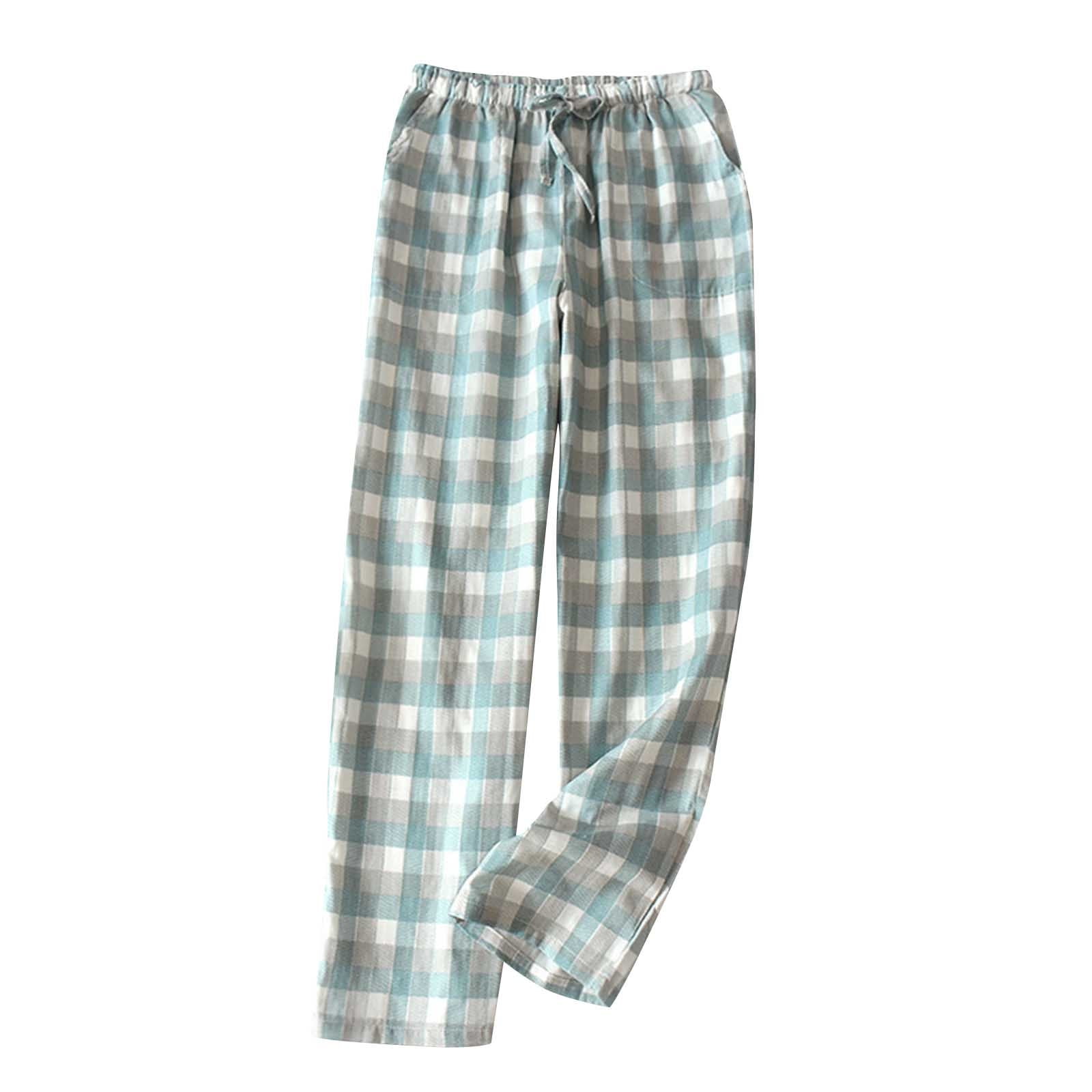 Click here for Faiwad Women Plaid Pajama Pants Elastic High Waist... prices