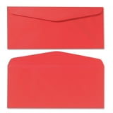 Quality Park No. 10 Letter Size Red Business Envelopes, 25-Pack ...