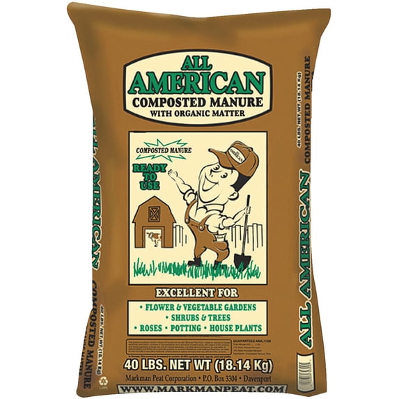 All American Cow Manure - Walmart.com