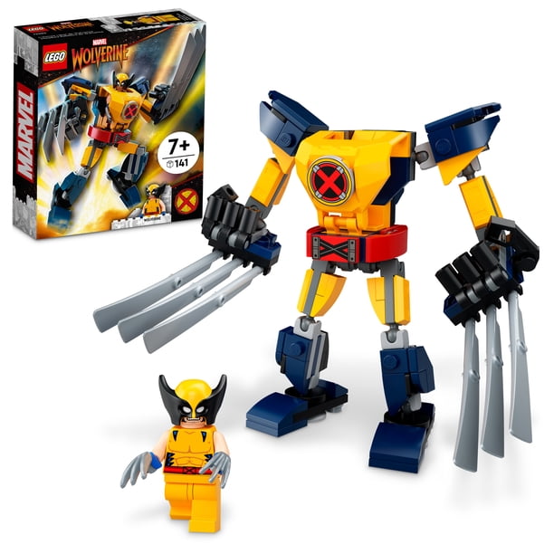 LEGO Wolverine Mech Armor 76202 Building Set (142 Pieces) - Walmart.com