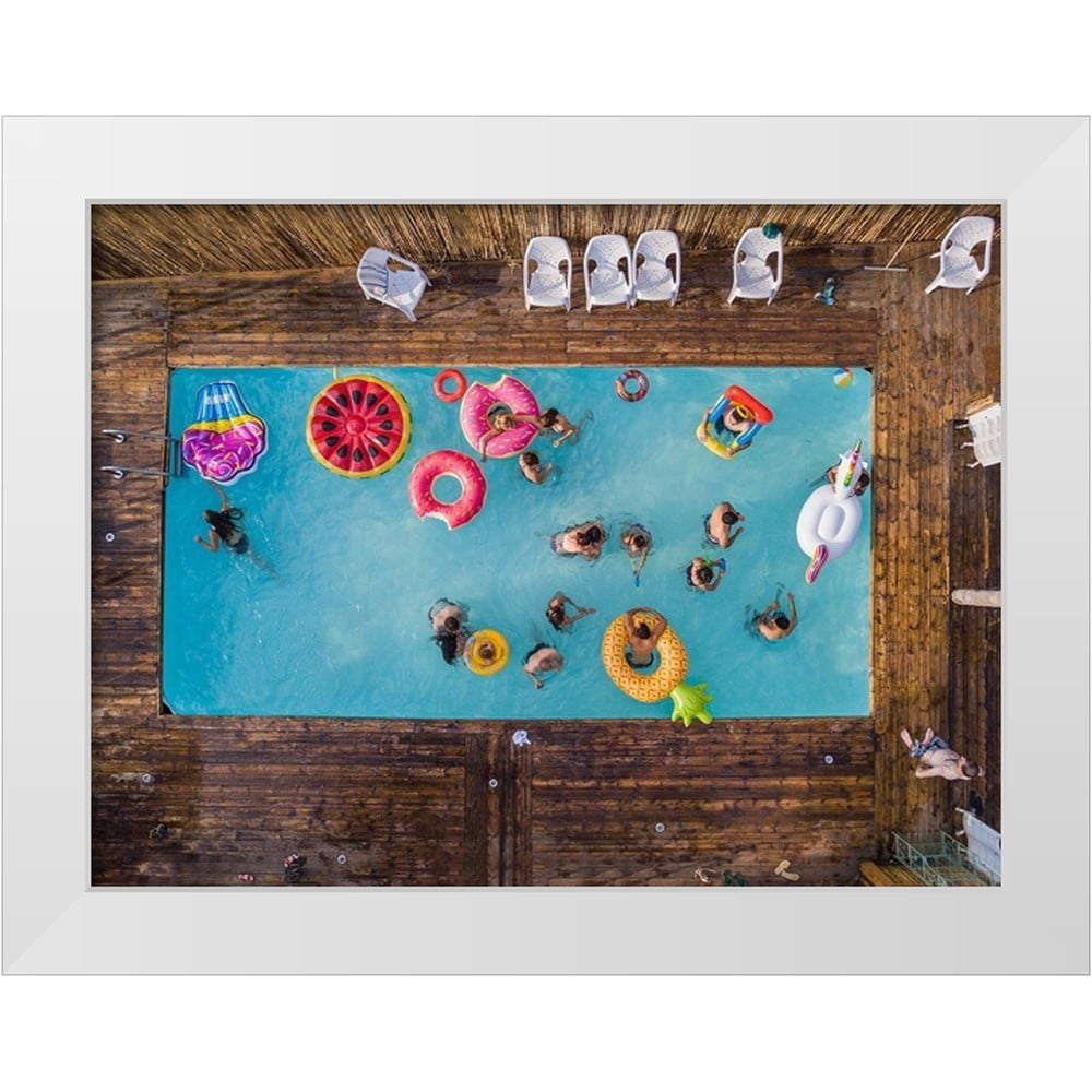 Adar, Or 14x12 White Modern Wood Framed Museum Art Print Titled - Hymn ...