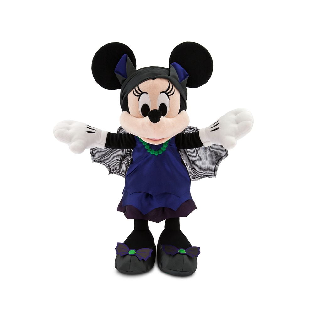 Disney Minnie Mouse Halloween Plush – 13 3/4'' Vampire Bat Spooky Scary ...