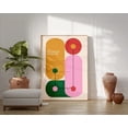 Bauhaus Poster Print, Geometric Bauhaus Exhibition Poster, Abstract ...