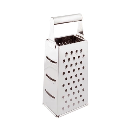 CHOK Met Lux Stainless Steel Heavy-Duty Four-Sided Cheese Grater - 4 1/ ...