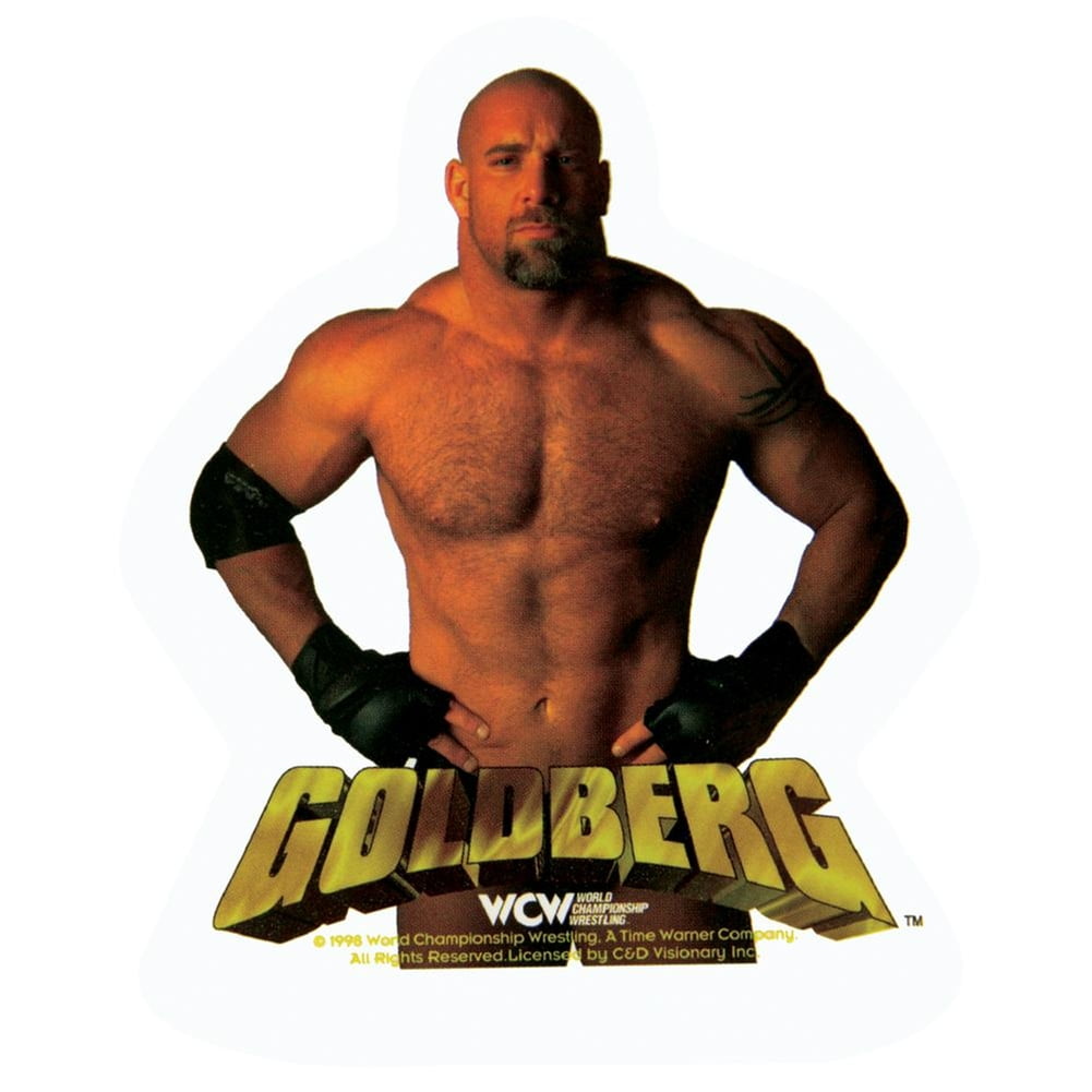 WCW - Goldberg Photo Decal - Walmart.com