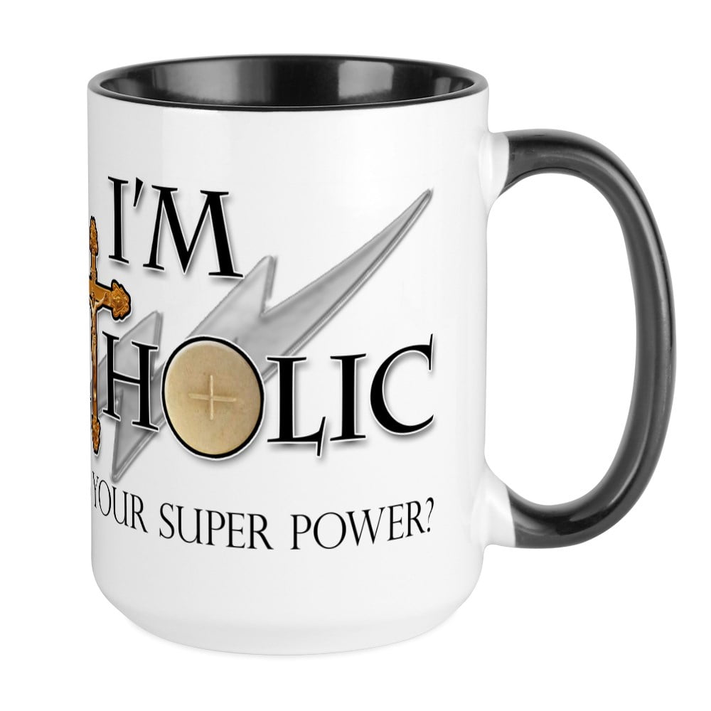 Cafepress Catholic Mug 15 Oz Ceramic Large Mug