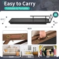 NAIZEA Dog Ramp, 5 Level Adjustable Height Folding Pet Ramp for Bed ...