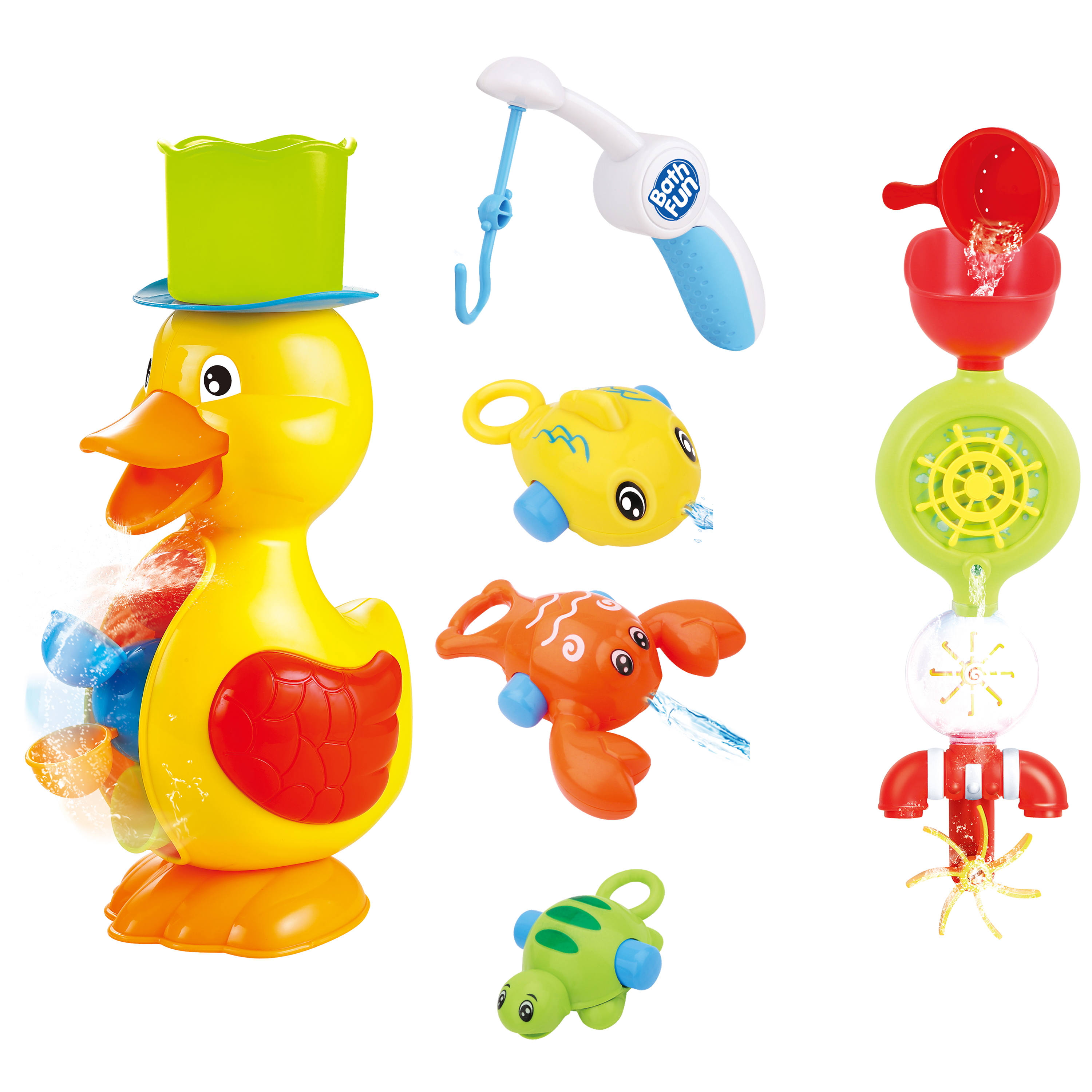 Small World - Wacky Duck Bath Playset - Walmart.com