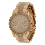 Michael Kors Women's Blair Chronograph Rose Gold Glitz Watch MK5943 ...