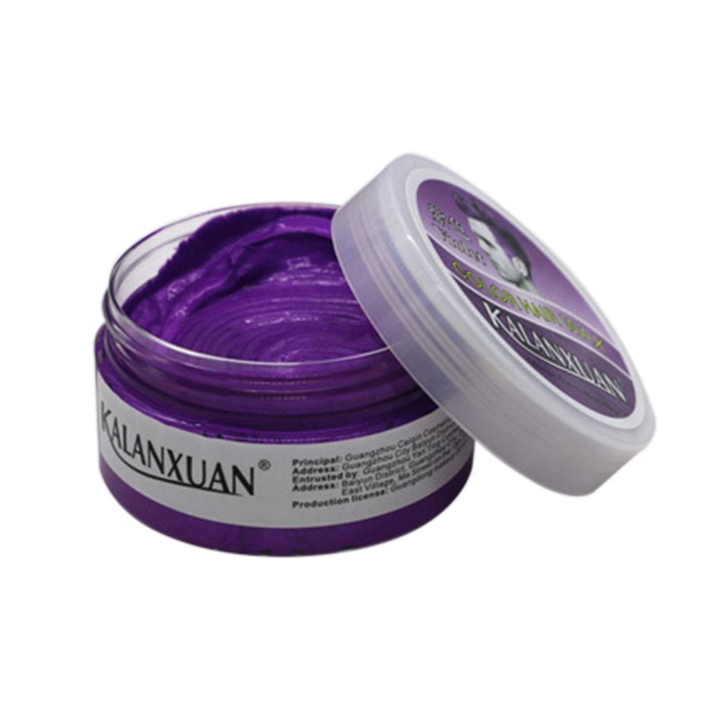 stanreset DIY Disposable Hair Color Wax Dye One-time Molding Paste ...