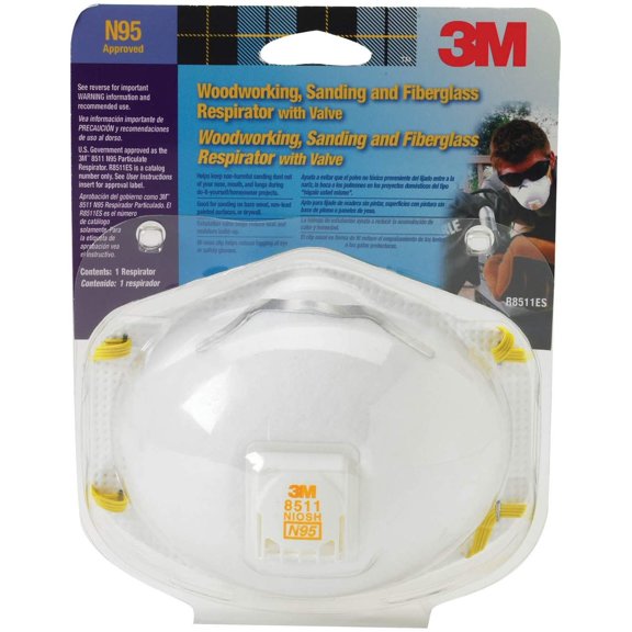 3M Disposable Particulate Respirator 8293 P100 Non-Oil Particulates ...