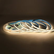 COB LED Strip Light 24V, 480 LEDs/m, 8mm Wide LED Tape Ribbon, 4000K ...
