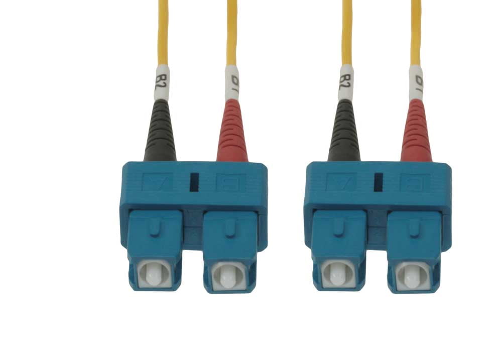 SF Cable SC -SC Singlemode Duplex 9/125 Fiber Optic Cable, 2 meter ...