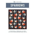 Pen + Paper Patterns Sparrows Quilt Kit Featuring Paintbrush Studios Botanica Fabrics - Walmart.com