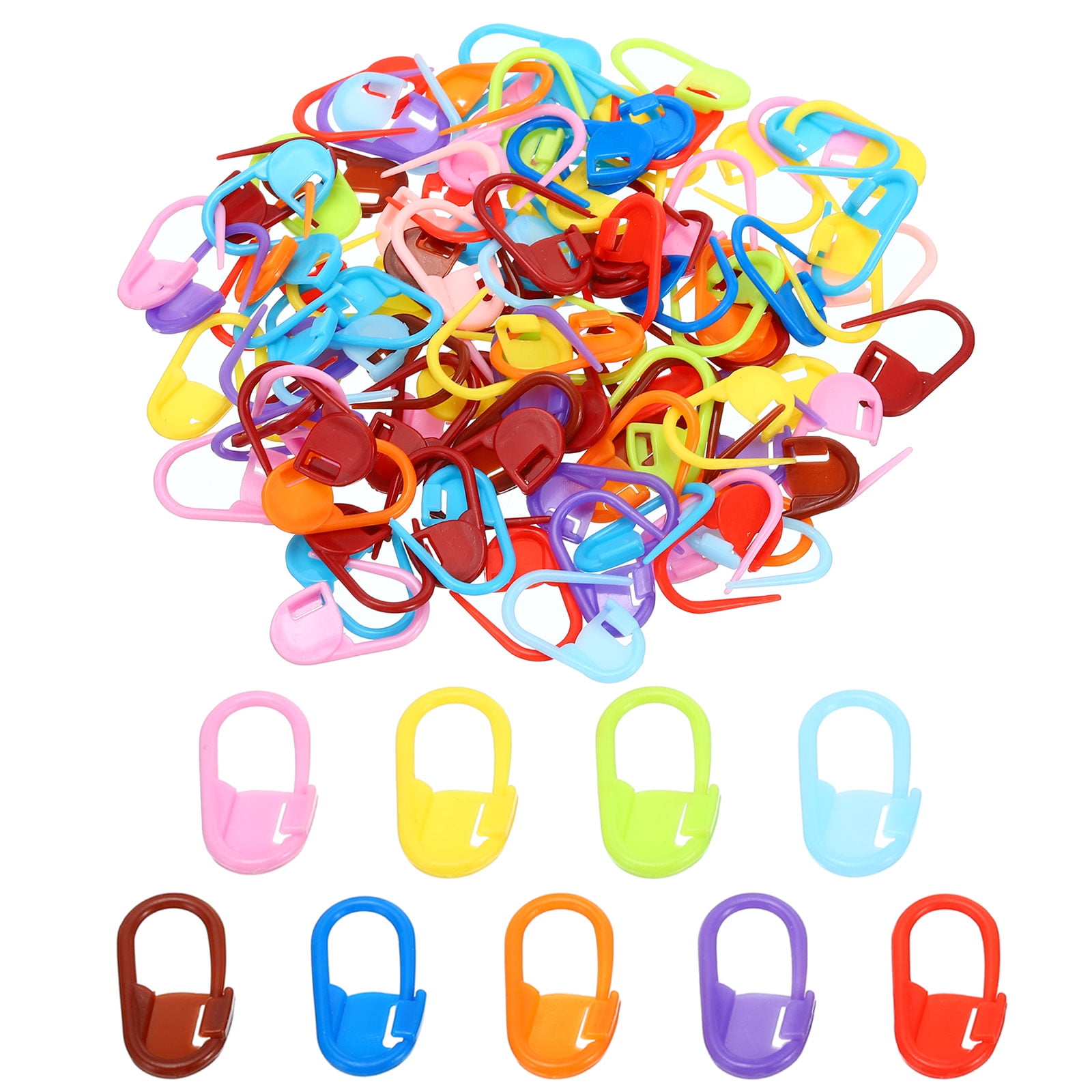 Click here for Unique Bargains Colorful Crochet Stitch Markers Pl... prices