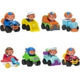 Blippi Mini Mobiles 8 Pack, Includes 1 2-inch Unique Mini Mobile and 7 ...