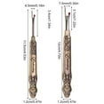 2Pieces Vintage Thread Unpicker Metal Seam Rippers Thread Remover Tool ...