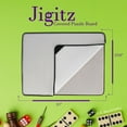 Jigitz Covered Puzzle Board - 31 x 23.6in Jigsaw Puzzle Board Mat and ...