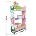 Kids Funnel Olivia the Fairy Girls Hand Painted 3 Tier Flower Bookcase ...