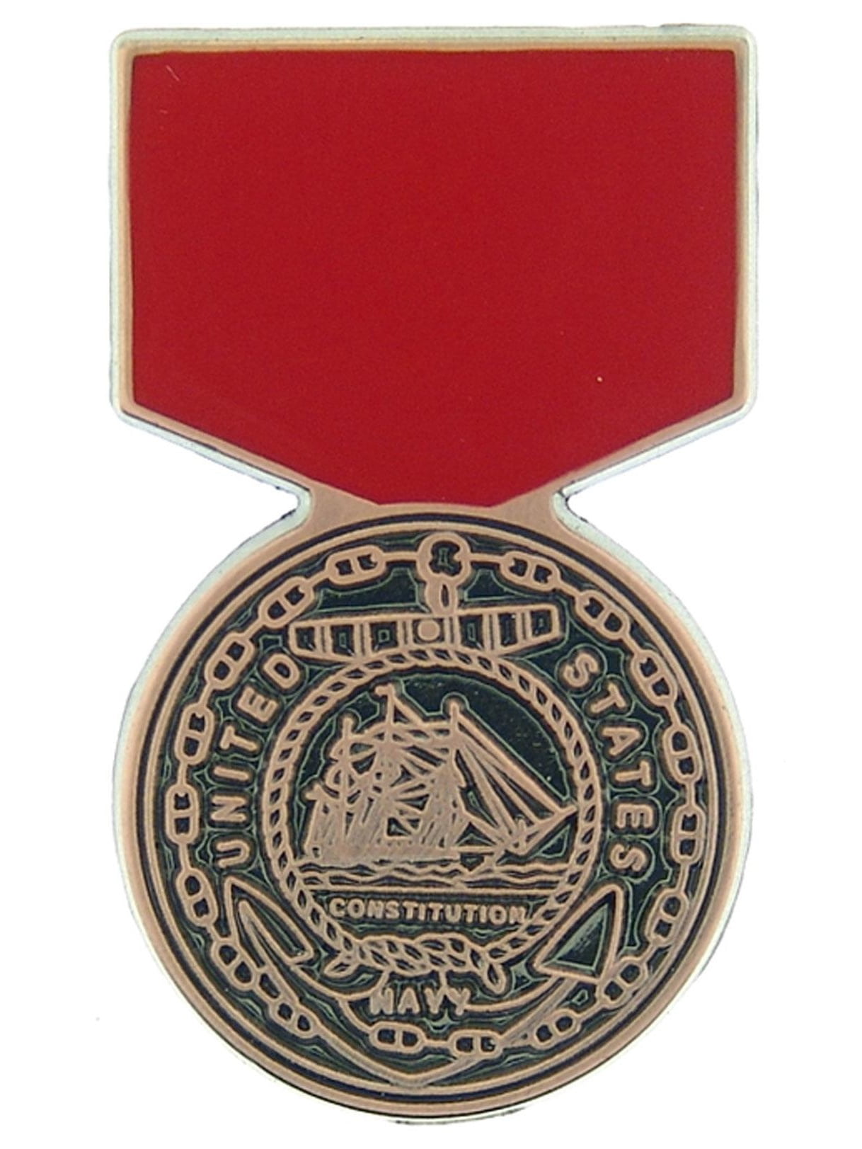 U.S. Navy Good Conduct Medal Pin 1 3/16" - Walmart.com