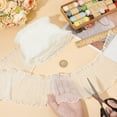 5 Yards Clothing Lace Trims 4 inch Wide WhiteSmoke Color Ruffled ...