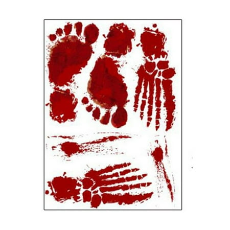 Horror Realistic Blood Injury Scar Wound Stickers Fake Tattoos Costume ...