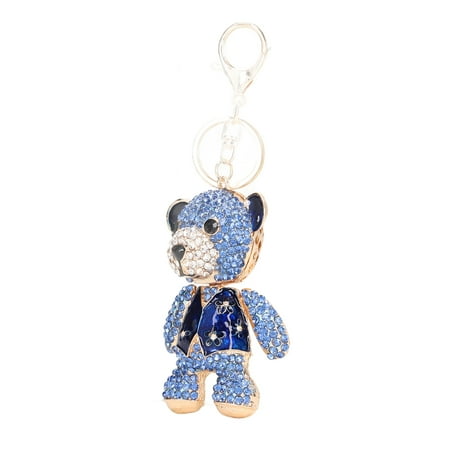 Rhinestones Bear Keychains, Seamless Welding Bear Appearance Dripping ...