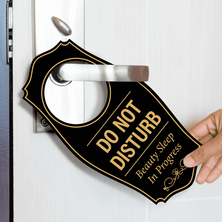 Do Not Disturb Sleeping In Progress