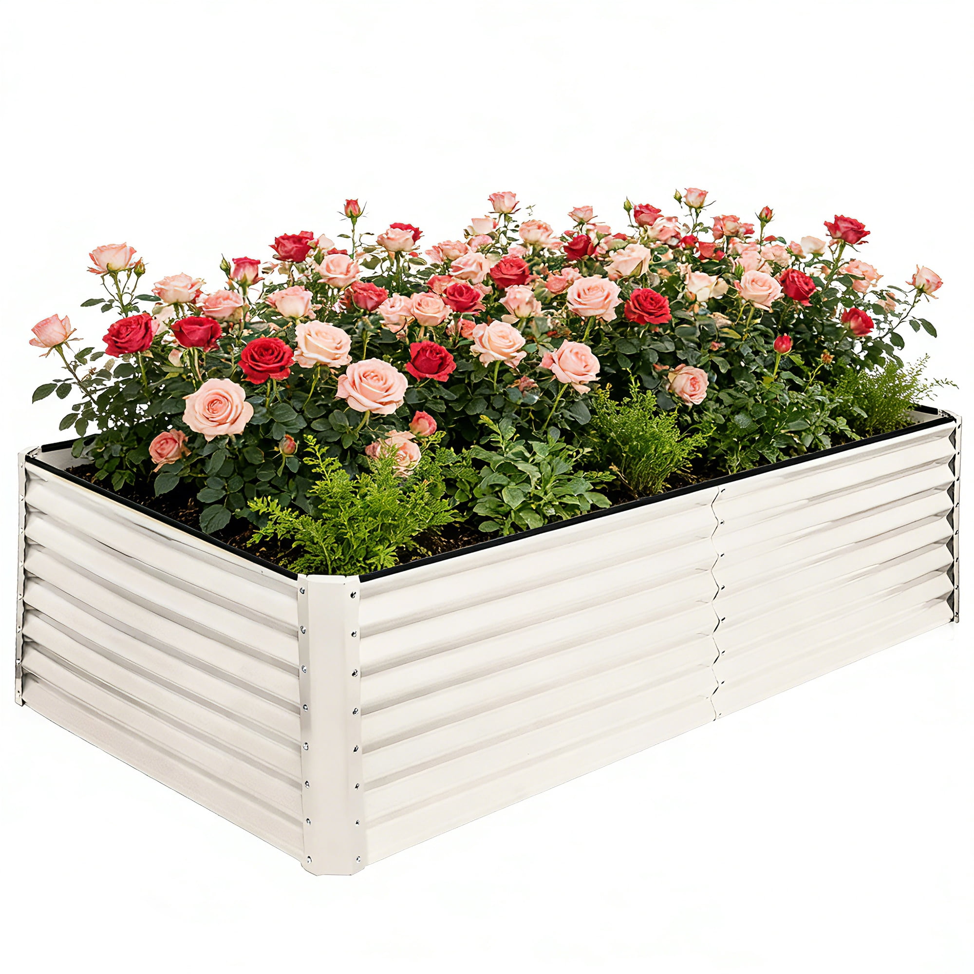 Click here for Noble House Raised Garden Bed  Galvanized Planter... prices