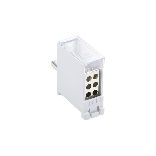 1 Inlet 6 Outlet Wire Terminal Strip Blocks, DIN Rail Distribution ...