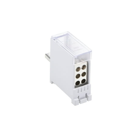 1 Inlet 6 Outlet Wire Terminal Strip Blocks, DIN Rail Distribution ...