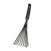 AMES Collector Series 2915806 Leaf Rake, Poly Tine, 26-Tine, Steel ...