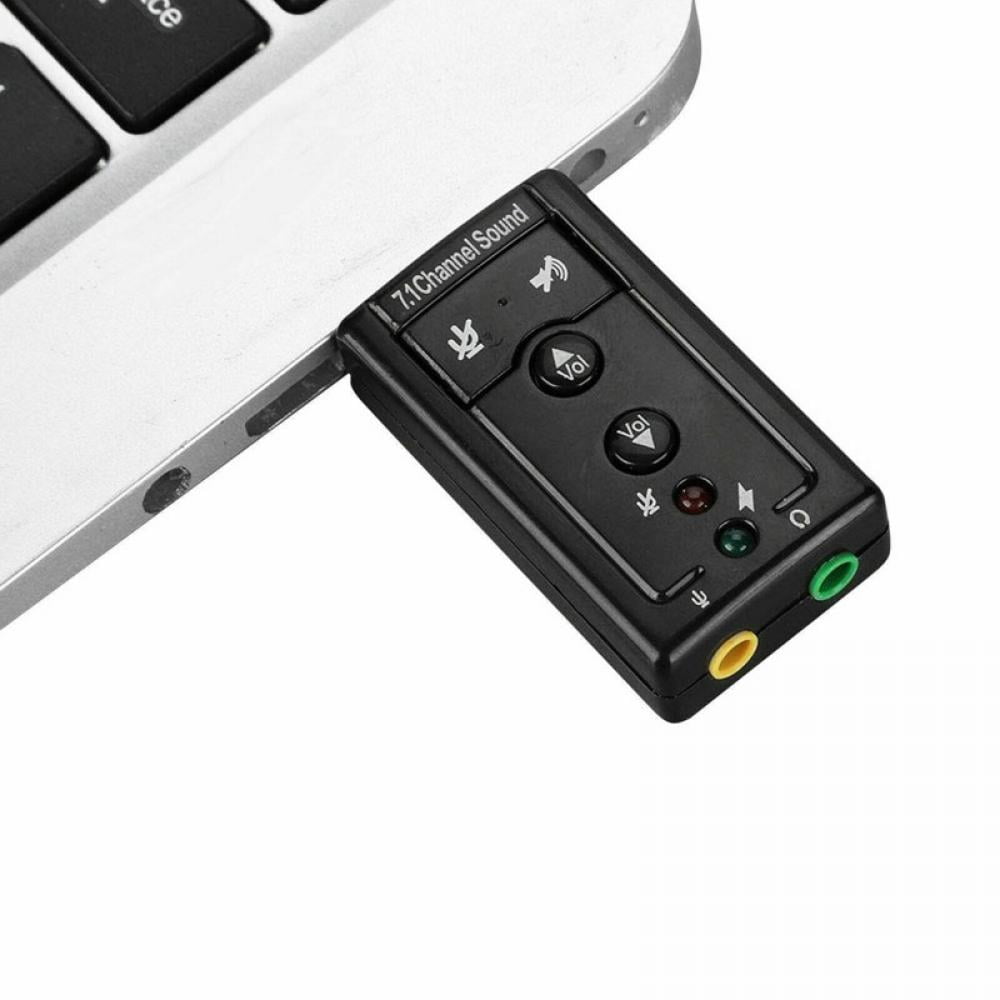 Virtual USB Stereo Audio Adapter External Sound Card - Sound card ...