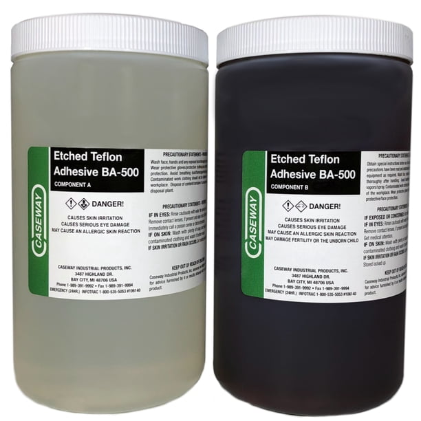 BA-500 Teflon Adhesive Epoxy - Quart Kit (64 fl oz total) - Walmart.com
