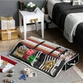 Zober Premium Gift Wrapper Organizer, Tear-Proof Fabric, 40” Long fits ...