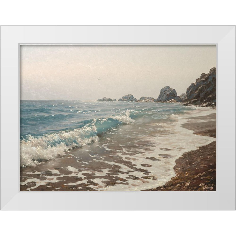 Adamov, Alexey 32x25 White Modern Wood Framed Museum Art Print Titled ...