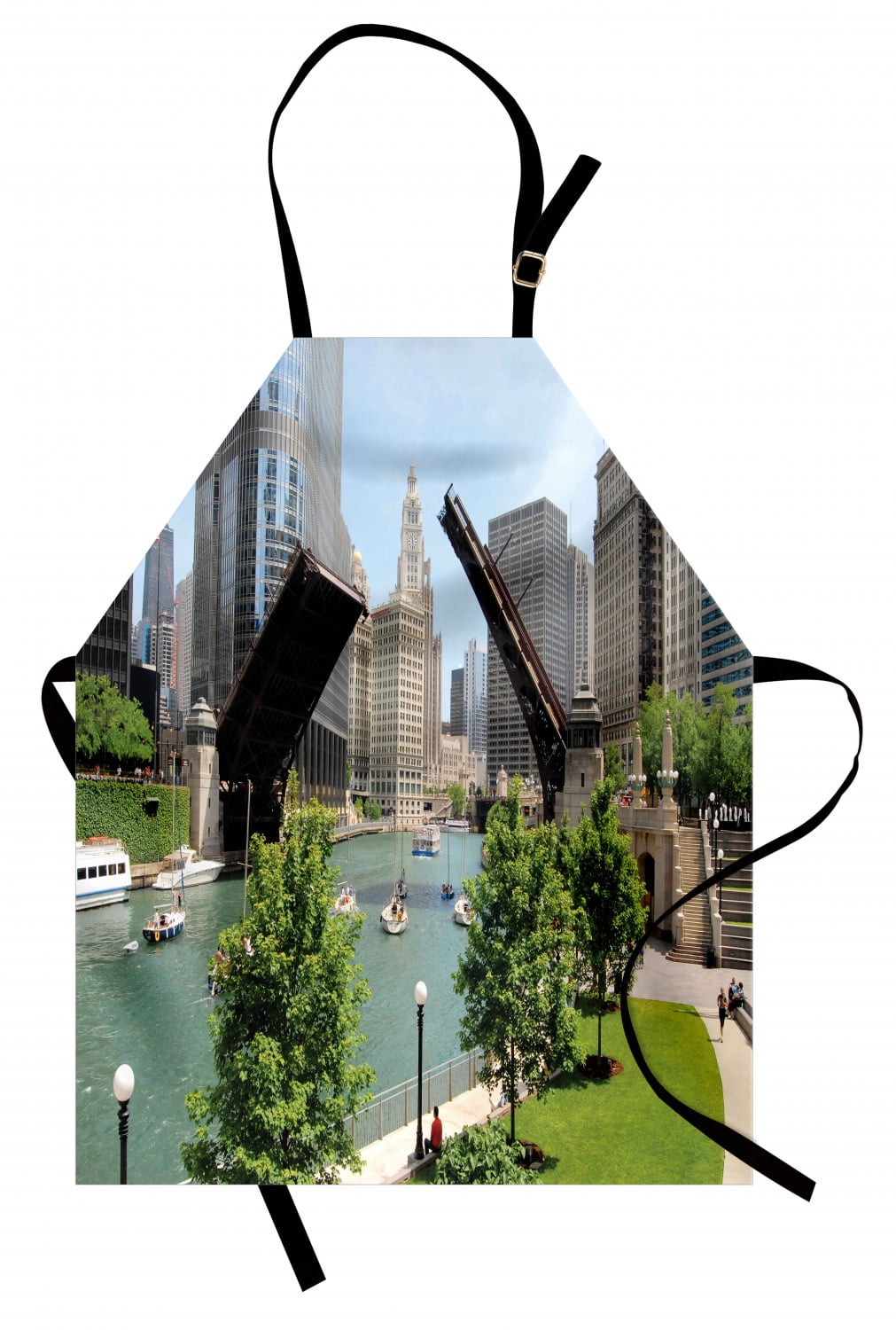 United States Apron Downtown Chicago Illinois Finance Business Center ...