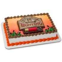 Whimsical Practicality's Deer in Scope Edible Cake Image Topper for 1/4 ...