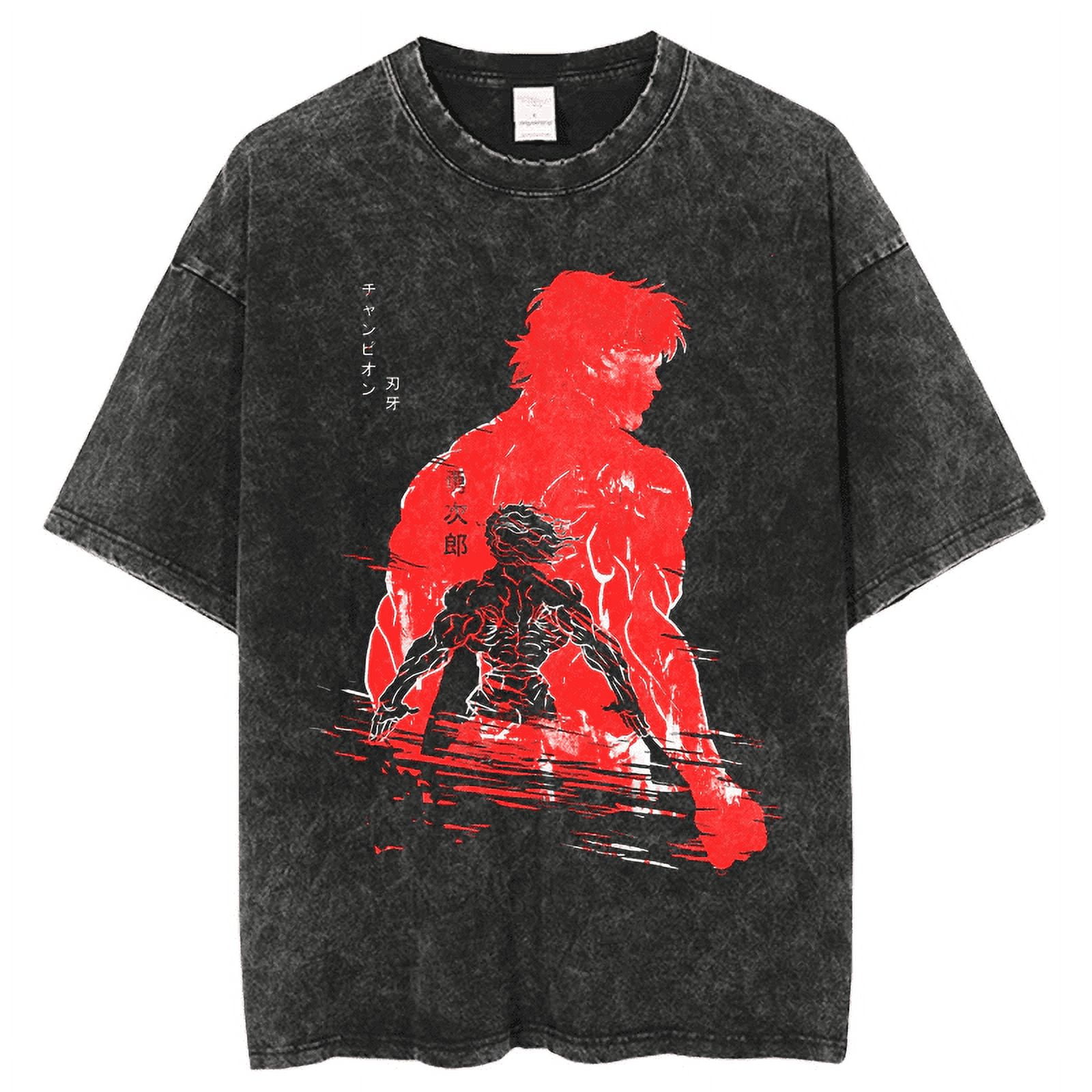 Click here for Wcfw The Grappler Baki Hanma Yujirō T Shirts Marti... prices