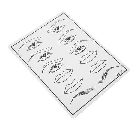 Skin, Semi-Permanent Practice Tool Training Skin Silicone Microblading ...